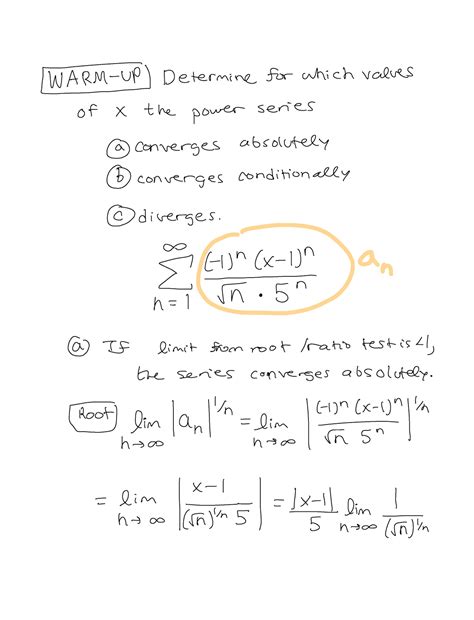 3 28 Lecture Notes Power Series Power Series Expansions Of Functions Example Find A Power