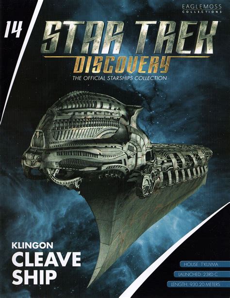 Star Trek Discovery Starships Collection 14 Klingon Cleave Ship