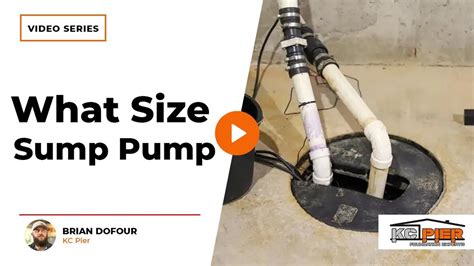 What Size Sump Pump Do I Need