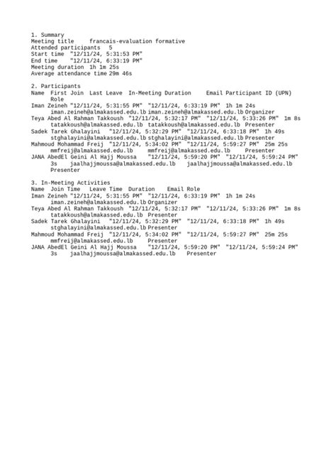 Attendence Eb8 Hybride Pdf