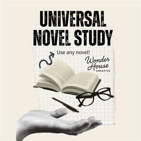 Universal Novel Study For Any Novel By Wonder House Creative Tpt