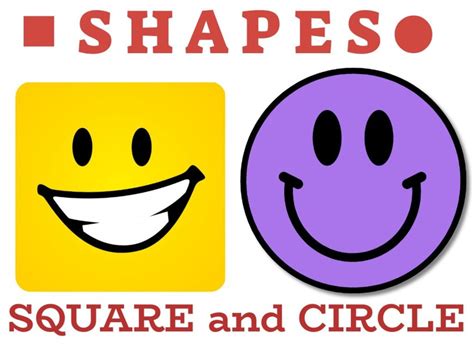 Square And Circle Preschool 3 Yrs Old Free Games Activities
