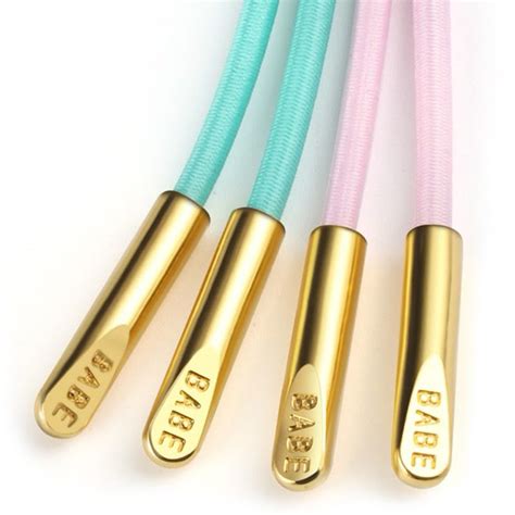 Custom Shoelace Tips With Metal Lace Tips Hoodie String Aglet
