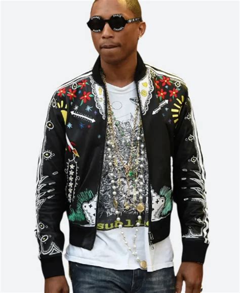 Pharrell Williams Leather Jacket