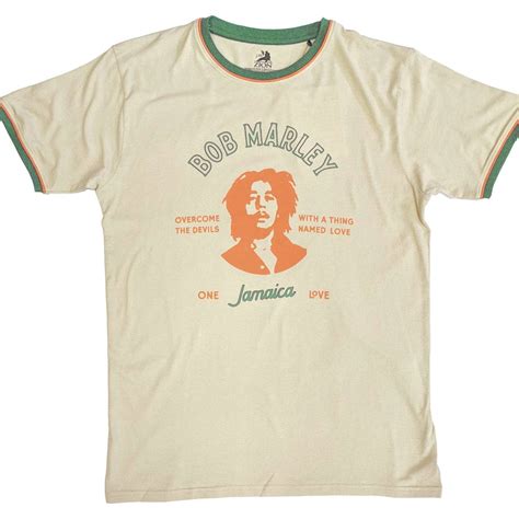 Bob Marley Thing Called Love Mens Tshirt Cream Attitude Europe