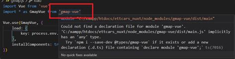Google Maps Getting Gmap Vue In A Nuxt Project To Work Stack Overflow