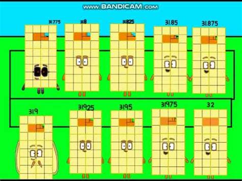 Numberblocks Band 40ths 255 256 Youtube