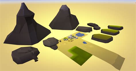 Low Poly Beach Pack By Rrfreelance