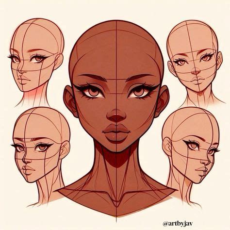 Online Cartoon Drawing Character Features Drawing Face Drawing