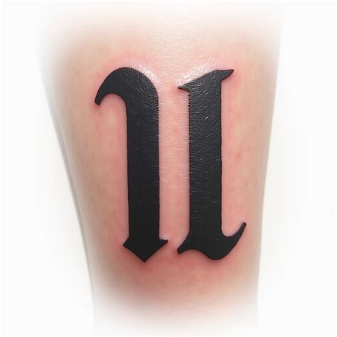 Create A Realistic Tatoo Of Null Symbol In Png With No Background