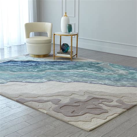 Global Views Fractured Rug Cool 8x10 993666