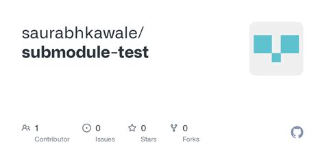 Github Saurabhkawalesubmodule Test