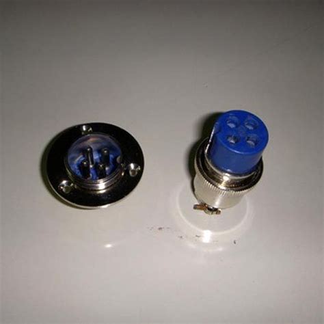 Round Shell Connector 4 Pin Male Female At Best Price In Mumbai