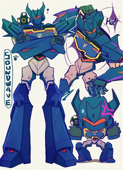Transformers Earthspark Soundwave Fanart Soundwave X Shockwave Fanart