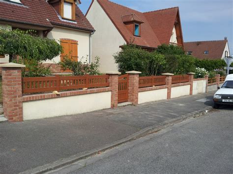 Aménagement De La Devanture Dune Maison à Amiens 80 Portail Portillon Et Lissants ~ Fmpvc