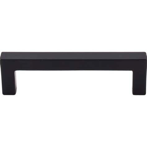 Nouveau Collection Square Bar 3 34 Centers Bar Pull In Flat Black