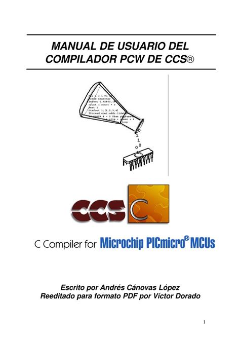 pdf de programación manual de usuario del compilador pcw de ccs
