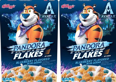 Kelloggs New Pandora Flakes With Blueberry Flavored Moons Will