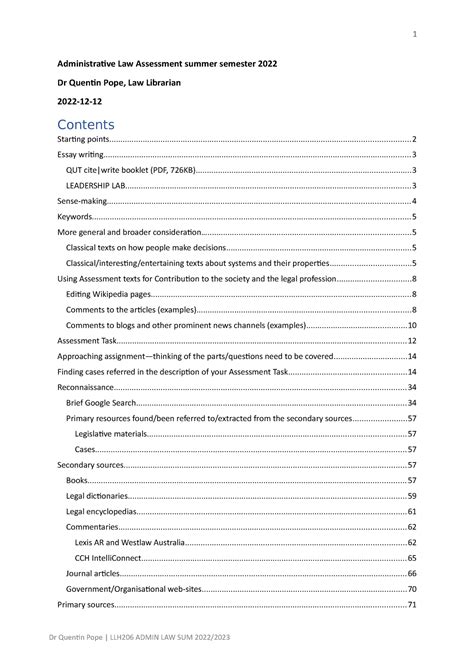 Llh206 Admin Law Screenshots Lecture Legalresearch Summersemester 2022