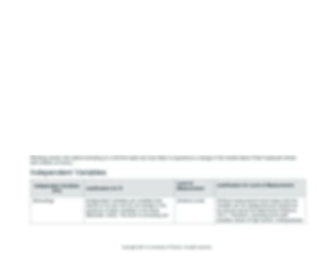 SOLUTION Assignment Course Project Worksheet Variables And Levels Of Measurement Studypool