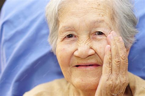 Elderly Female Happy Faces