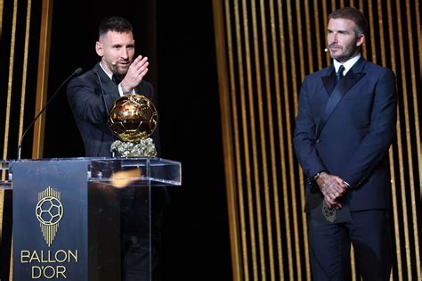 “miami Are Truly Honoured To Have The Best” David Beckham Pays