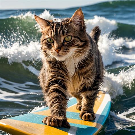 Surfing Cat Civitai