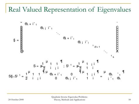 PPT Quadratic Inverse Eigenvalue Problems Theory Methods And Applications PowerPoint