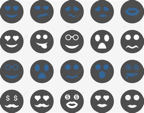 Iconos De Sonrisa Y Emoción Mal Dinero Emo Vector Png Dibujos Malo Dinero Emo Png Y Vector