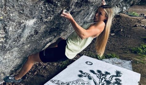 Jana Švecová Encadena ‘nova 8b En El Camino Hacia El Primer 8c
