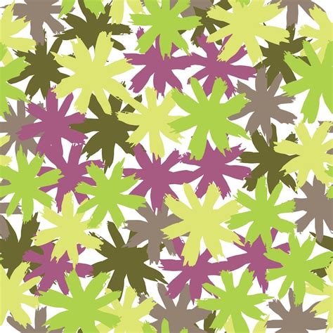 Premium Vector Collage Contemporary Seamless Pattern