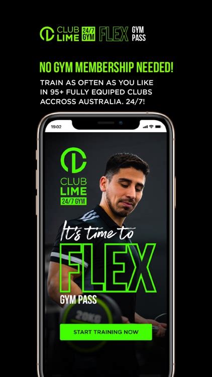 Club Lime Flex Gym Pass By Viva Leisure