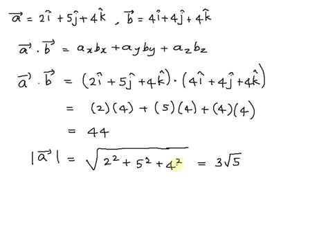 SOLVED Use the definition of scalar product ab ab cos θ and the fact that a b axbx