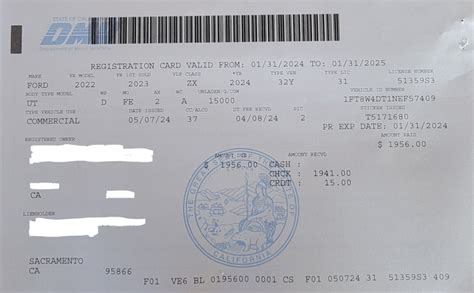 F450 Registration In California Ford Truck Enthusiasts Forums
