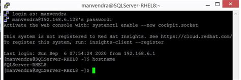 Install SQL Server On Red Hat Linux