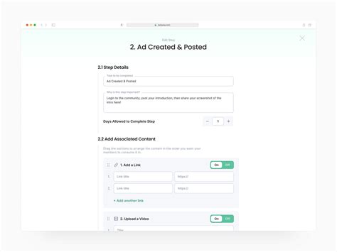Course Settings Gamified Educational Portal Web App By Alex Gilev
