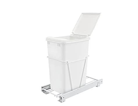 Rev A Shelf Rv 12pb Single 35 Quart Pull Out Kitchen Cabinet Waste Bin Container Garbage Trash