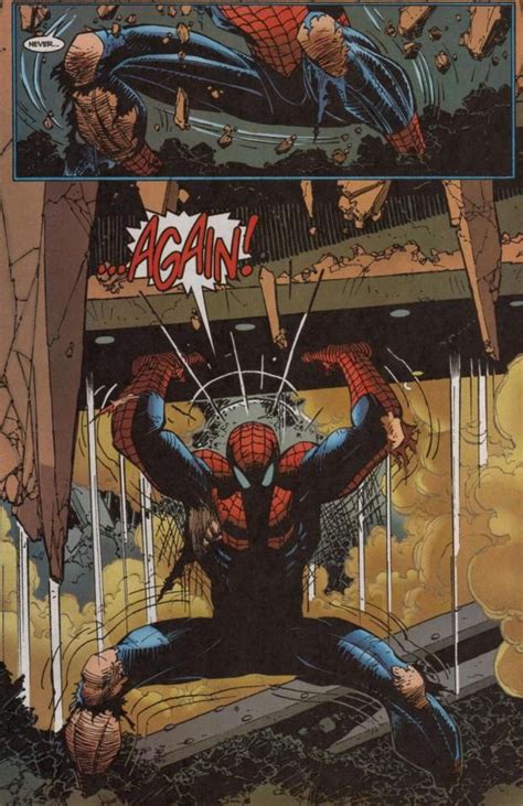 Drawing Crazy Patterns Spider Man Lifting Heavy Objects