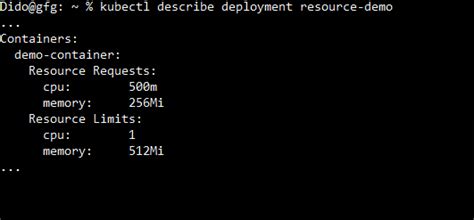 managing cpu and memory resources in kubernetes geeksforgeeks