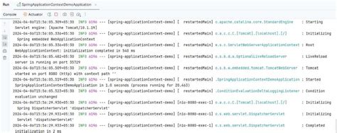 getting the current applicationcontext in spring geeksforgeeks
