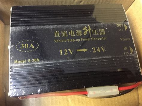 Купить преобразователь напряжения 12v/24v для автомобиля с 12 на 24 ...