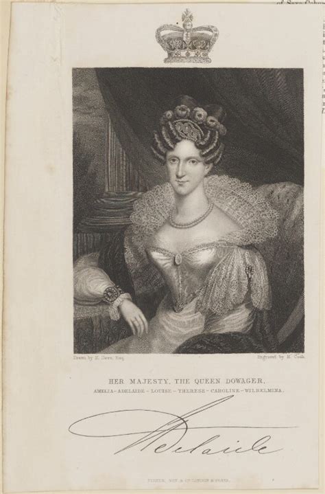 Npg D8144 Queen Adelaide Princess Adelaide Of Saxe Meiningen
