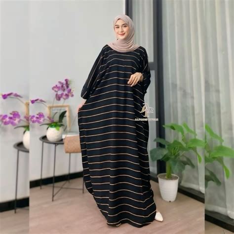 Jual Kaftan Premium Motif Mecca By Royya Kaftan Jumbo Bahan Rayon Busui Friendly Shopee Indonesia