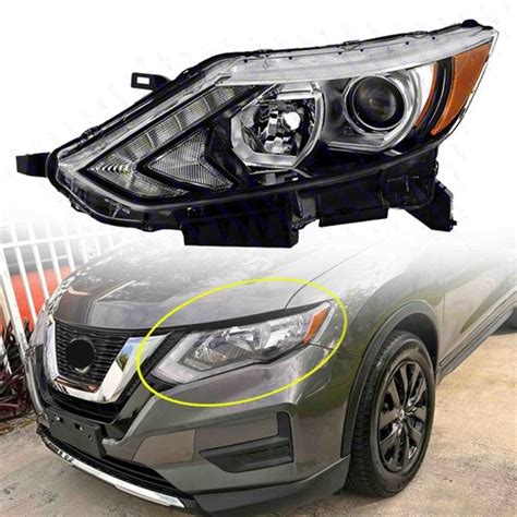 For 2017 2018 2019 Nissan Rogue Sport Halogen Headlight Assembly Driver
