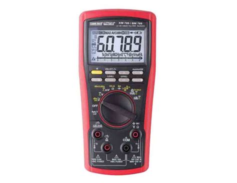 “kusam Meco” Ac Dc 100 Khz Trms Digital Multimeter Model Km 789