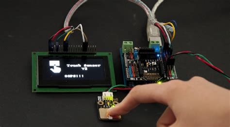Dfrobot Gravity Digital Capacitive Touch Sensor Human Touch Detection
