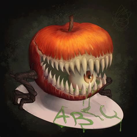 Demon Apple By Tesetch On Deviantart
