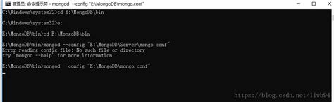 Windows上mangodb的安装和简单使用创建mango启动快捷文件 Csdn博客