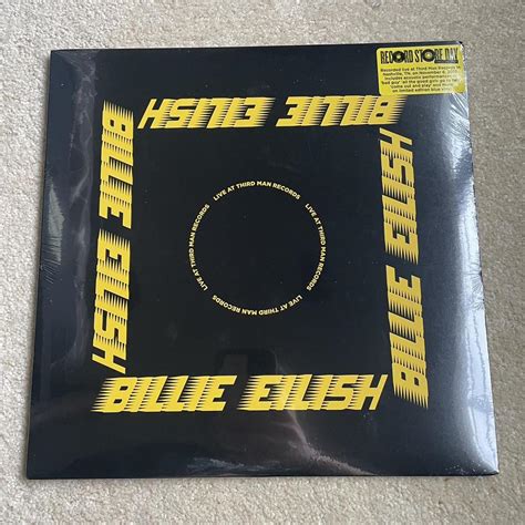 Billie Eilish Rsd Live At Third Man Records Depop