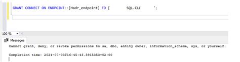 Sql Server Cannot Grant Connect Privilege On The Secondary Node